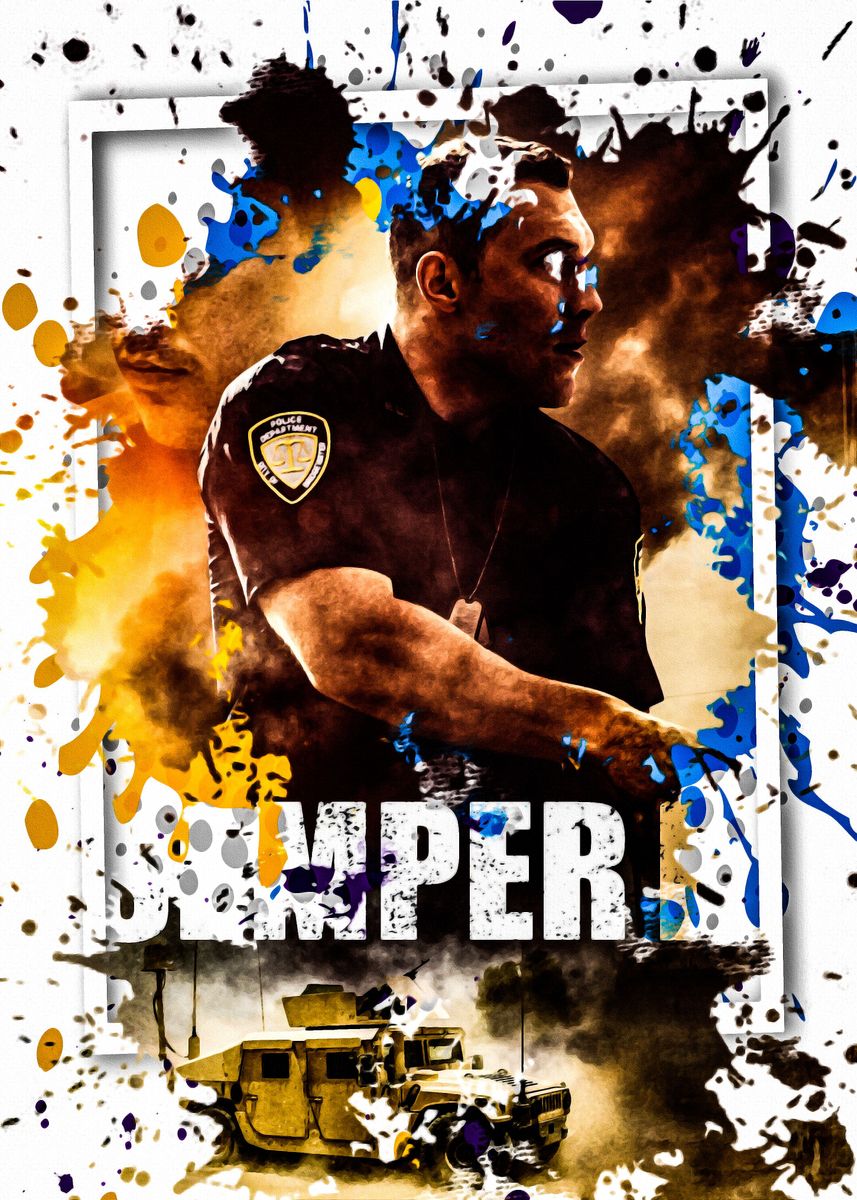 'Semper Fi 5D' Poster, picture, metal print, paint by Kaye Luca | Displate