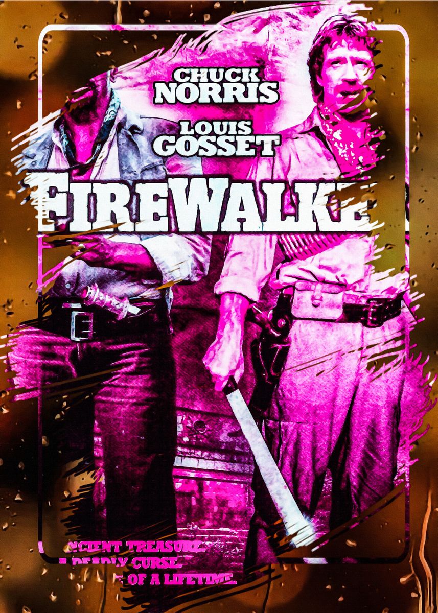 'Firewalker' Poster, picture, metal print, paint by Jeffery Anabelle ...