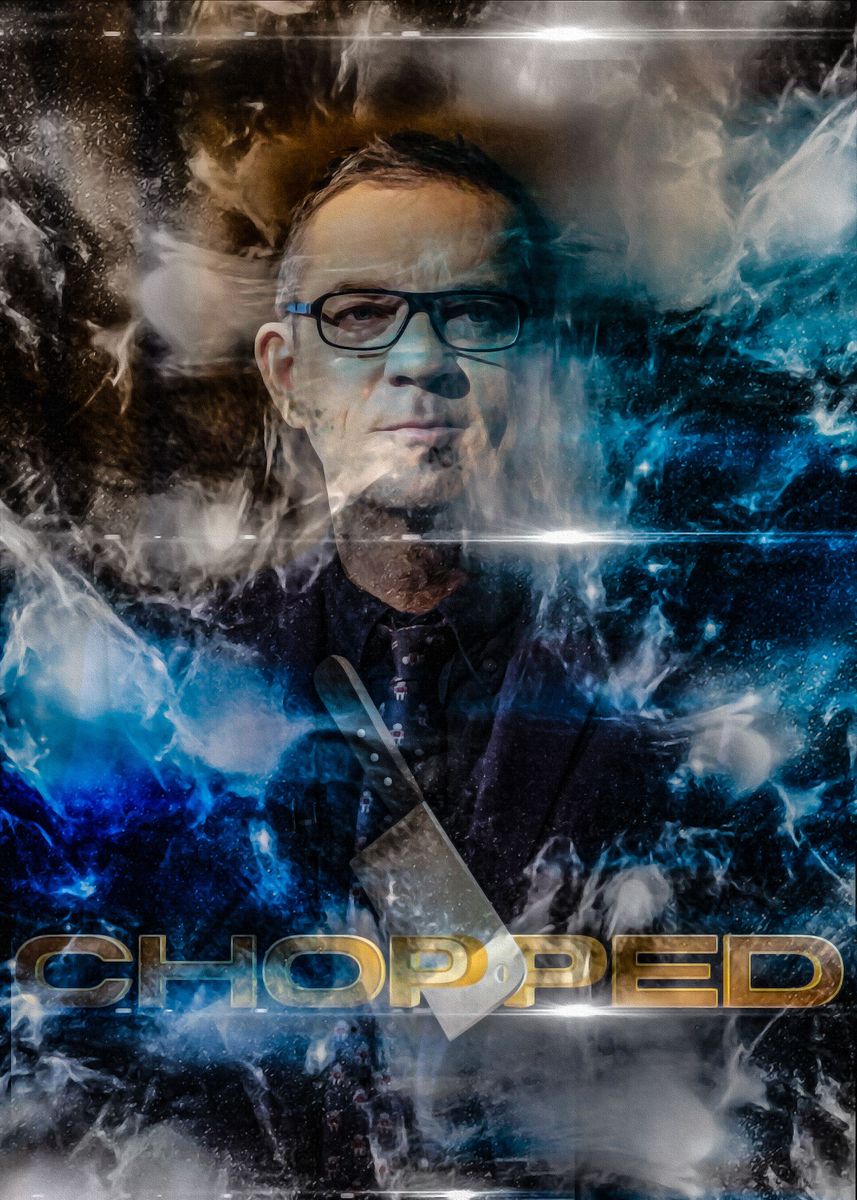'Chopped' Poster, picture, metal print, paint by Kaye Luca | Displate