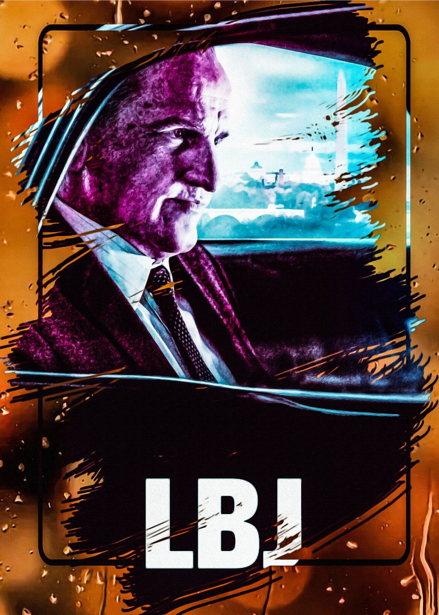 'Lbj 5E' Poster, picture, metal print, paint by Kaye Luca | Displate