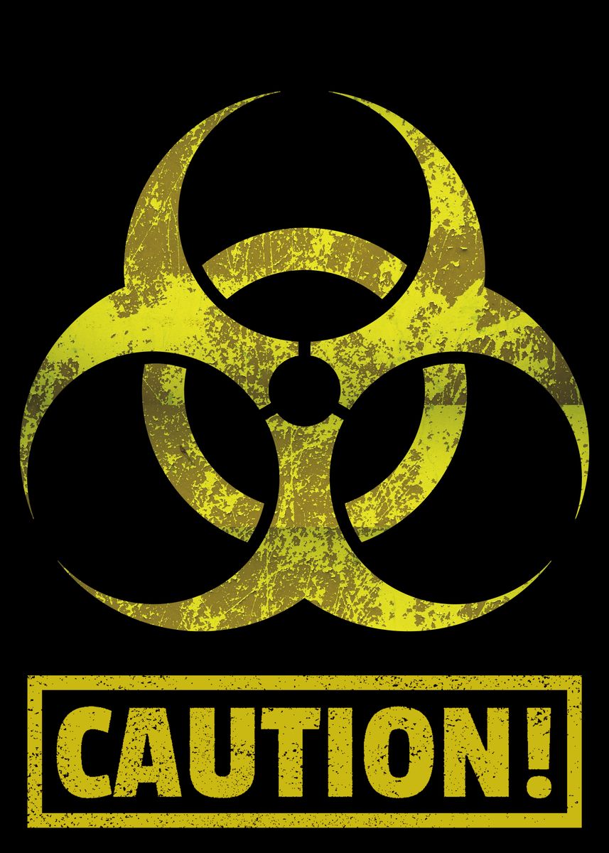 'Bio Hazard ' Poster, picture, metal print, paint by APVDESIGN | Displate