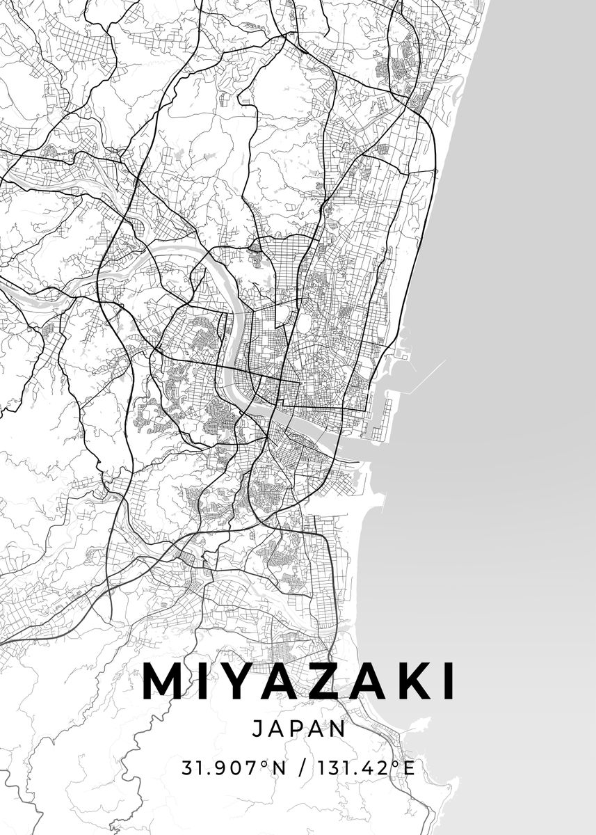 'Miyazaki Japan' Poster by Conceptual Photography | Displate