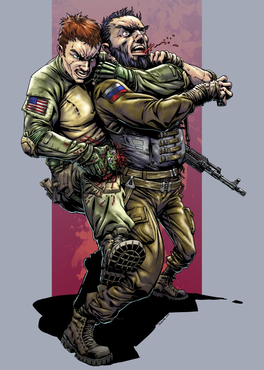 'Conqueror' Poster, picture, metal print, paint by Trieckel | Displate