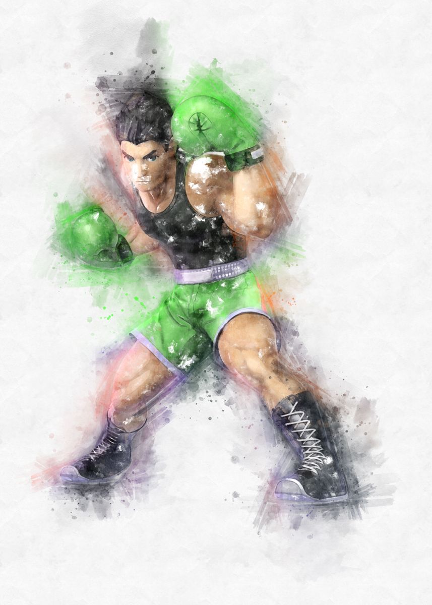 'Little Mac' Poster, picture, metal print, paint by Black Iris | Displate