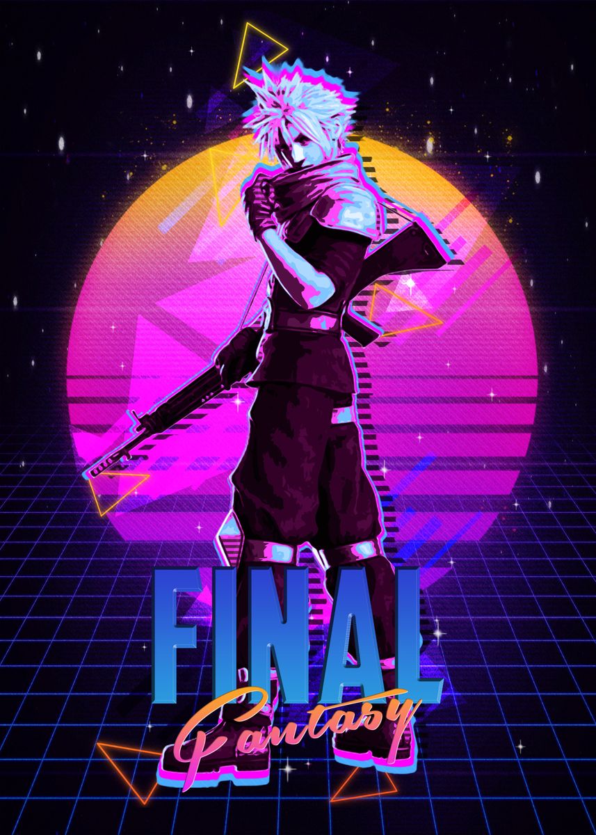 'final fantasy' Poster, picture, metal print, paint by The Master ...