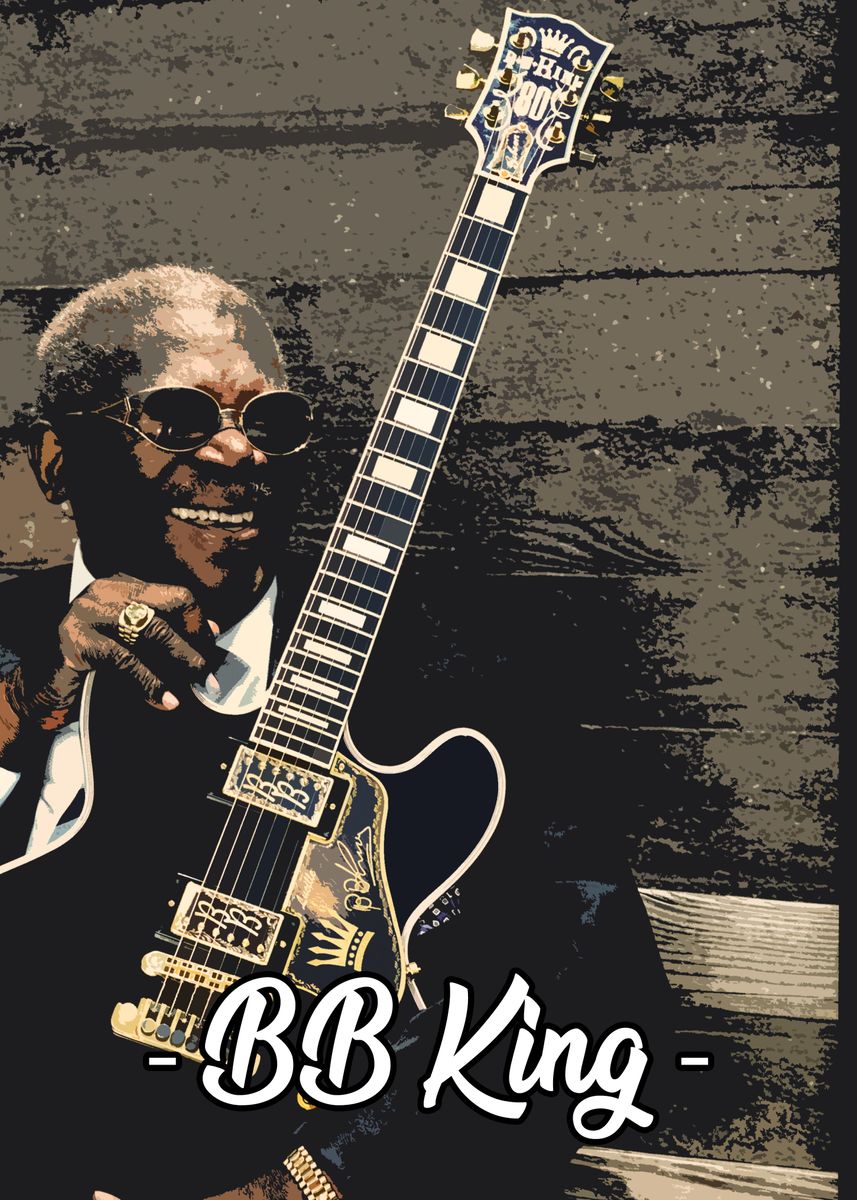 'bb king quotes art' Poster, picture, metal print, paint by Muhammad ...