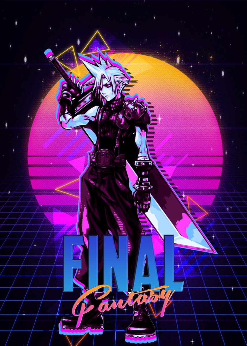 'final fantasy' Poster, picture, metal print, paint by The Master ...