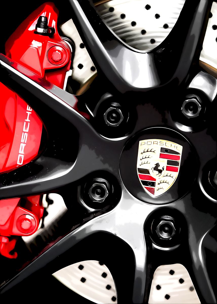 'WHEEL' Poster, picture, metal print, paint by ZHAISHOKU MAKAMURA ...