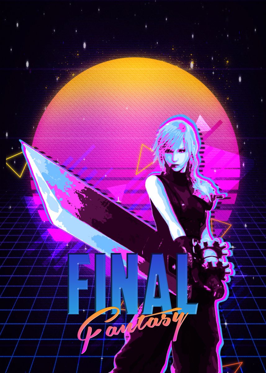 'final fantasy' Poster, picture, metal print, paint by The Master ...