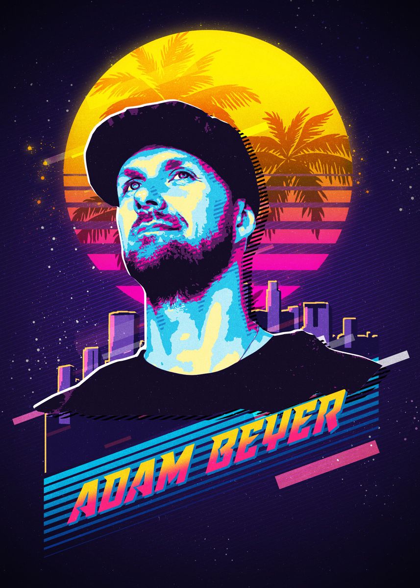 'ADAM BEYER' Poster, picture, metal print, paint by Most Popular Cult ...