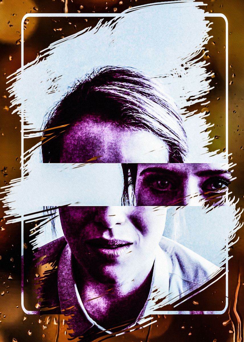 'Unsane ' Poster, picture, metal print, paint by Kaye Luca | Displate