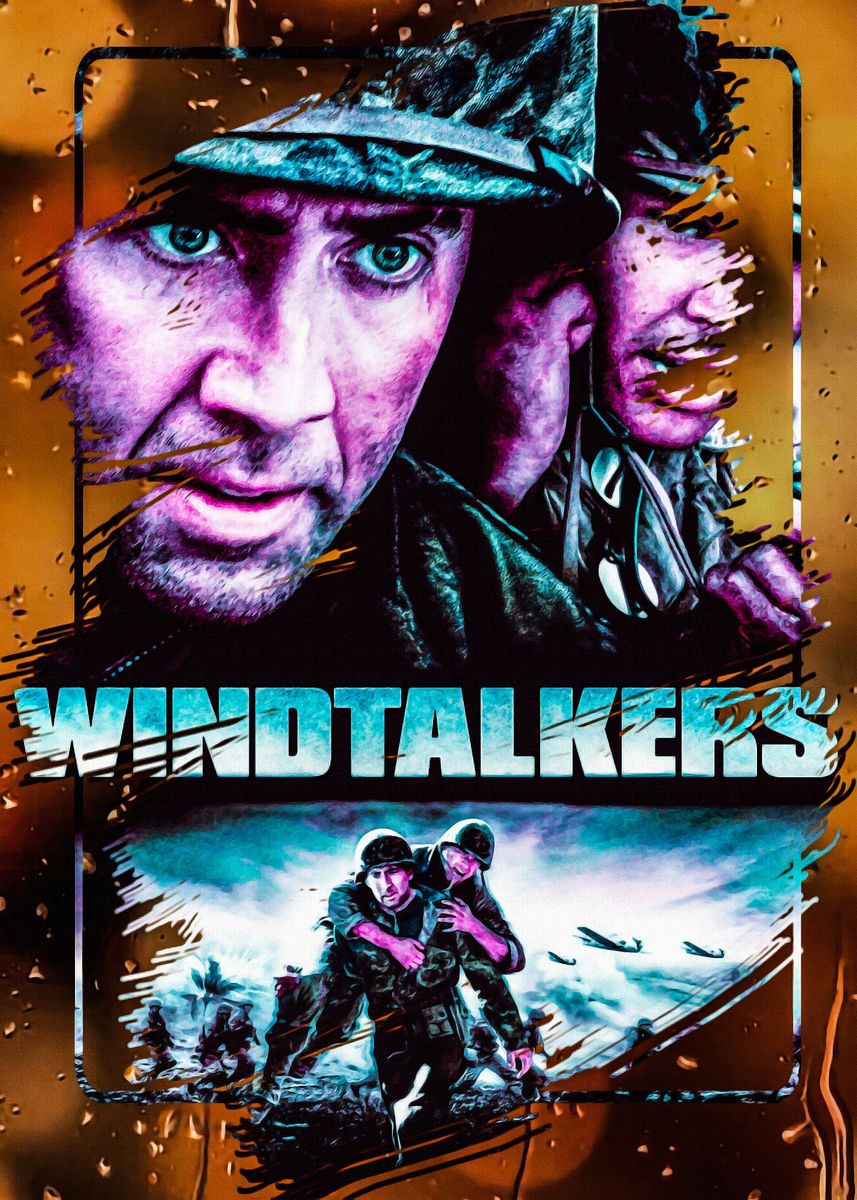 'Windtalkers' Poster, picture, metal print, paint by Jeffery Anabelle | Displate
