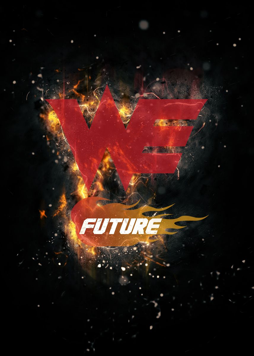 'Team WE' Poster, picture, metal print, paint by JEStudio Ltd | Displate