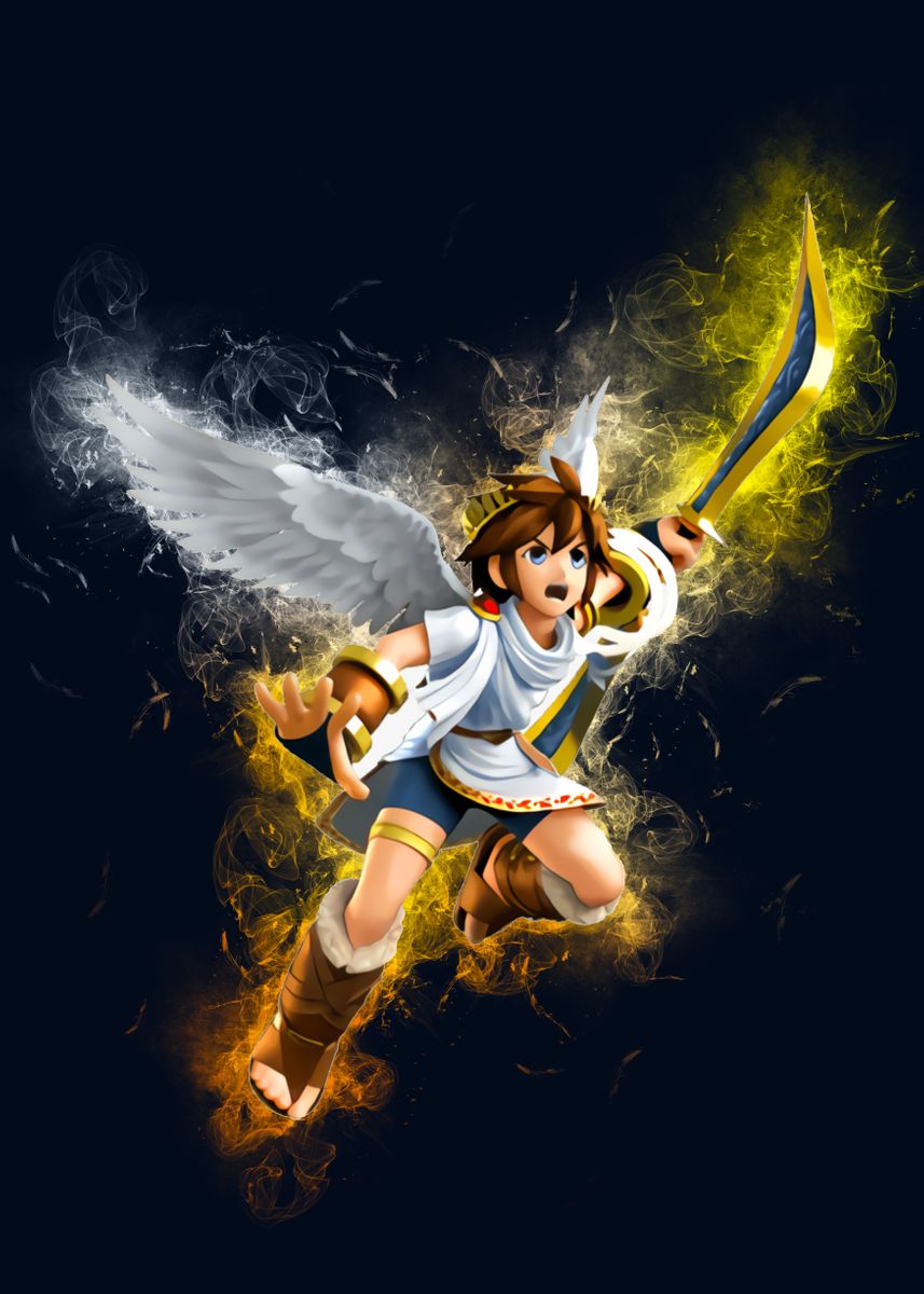 'Pit' Poster, picture, metal print, paint by Black Iris | Displate