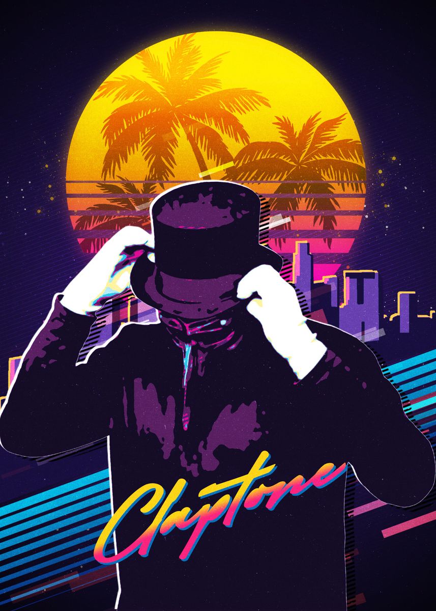 'CLAPTONE' Poster by Most Popular Cult posters | Displate