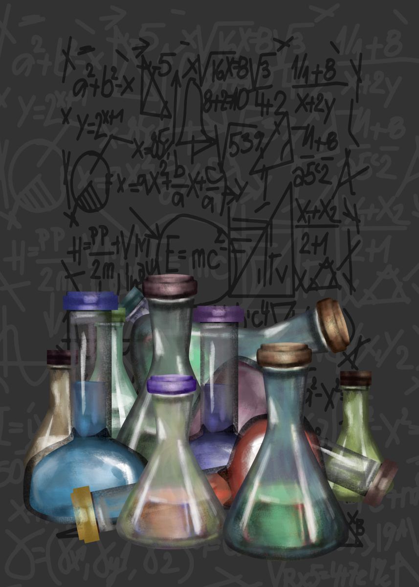 'feb20 Science' Poster by Nesrin Gulistan | Displate