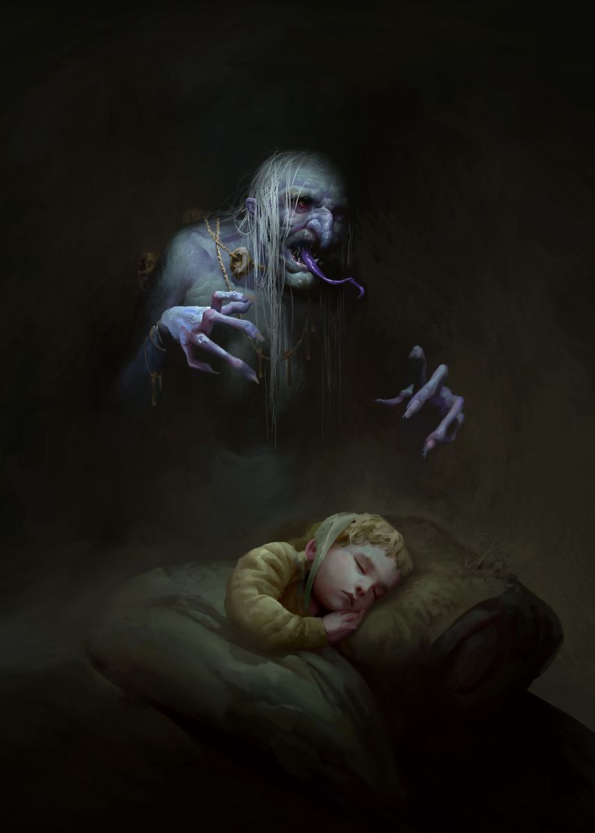 'Haunt' Poster, picture, metal print, paint by GWENT | Displate