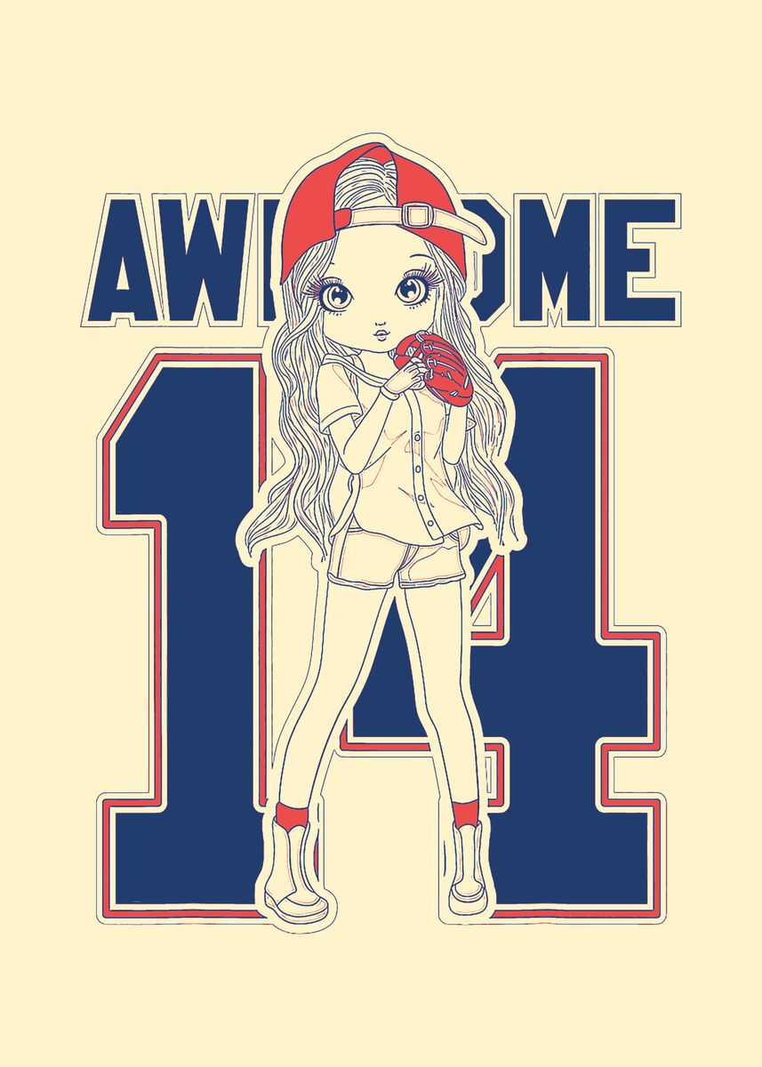 'Characters in comics' Poster, picture, metal print, paint by Oralie ...