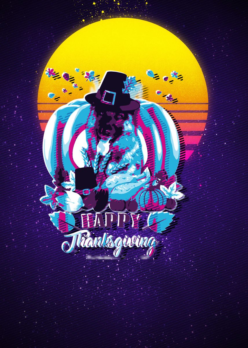 'German Shepherd' Poster by Gwyneth | Displate