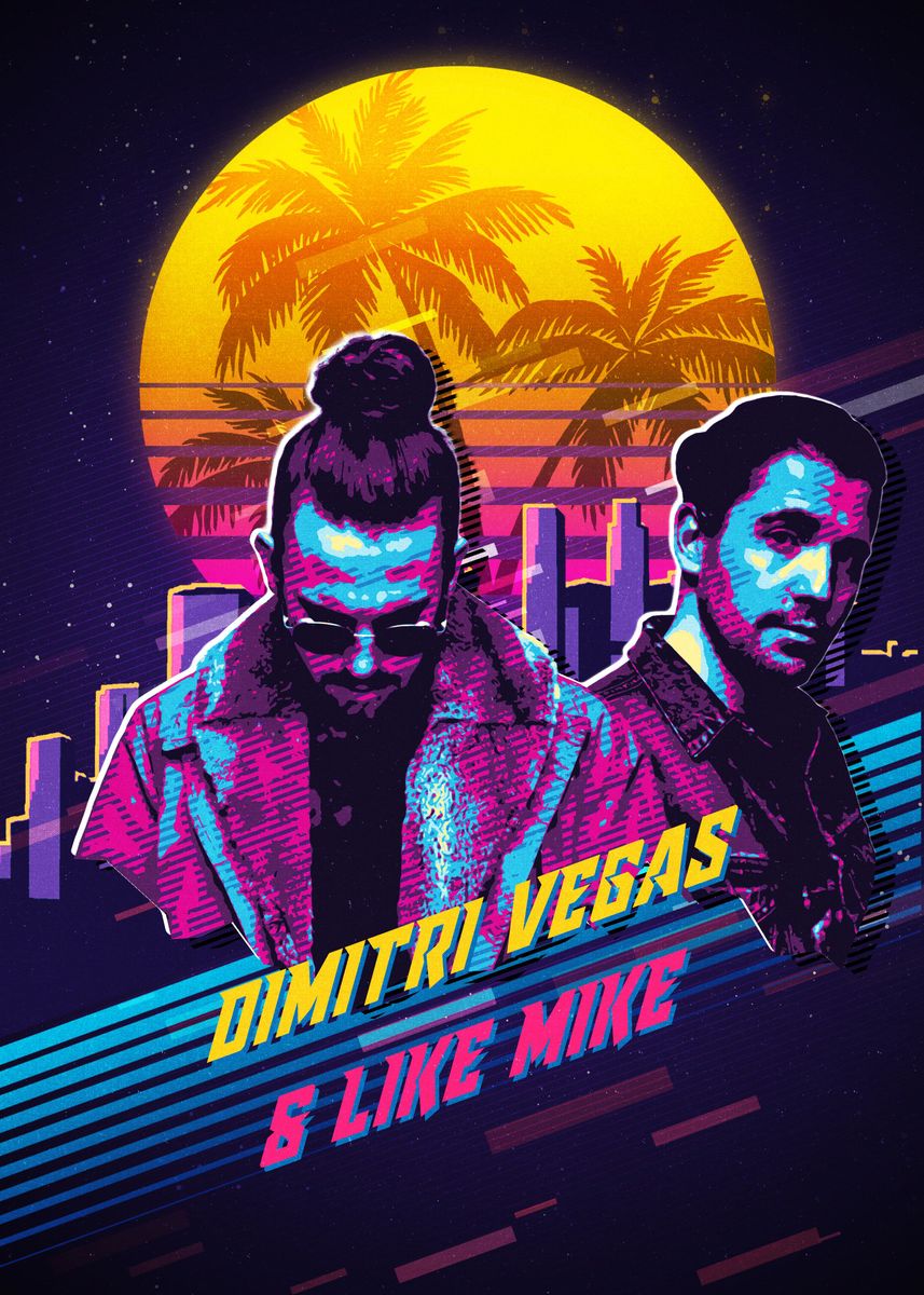 'DIMITRI VEGAS LIKE MIKE' Poster by Most Popular Cult posters | Displate