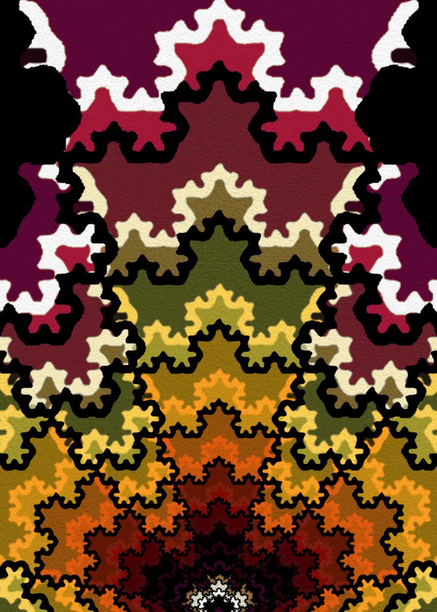 'Geometric Inception' Poster by Athar Art House | Displate