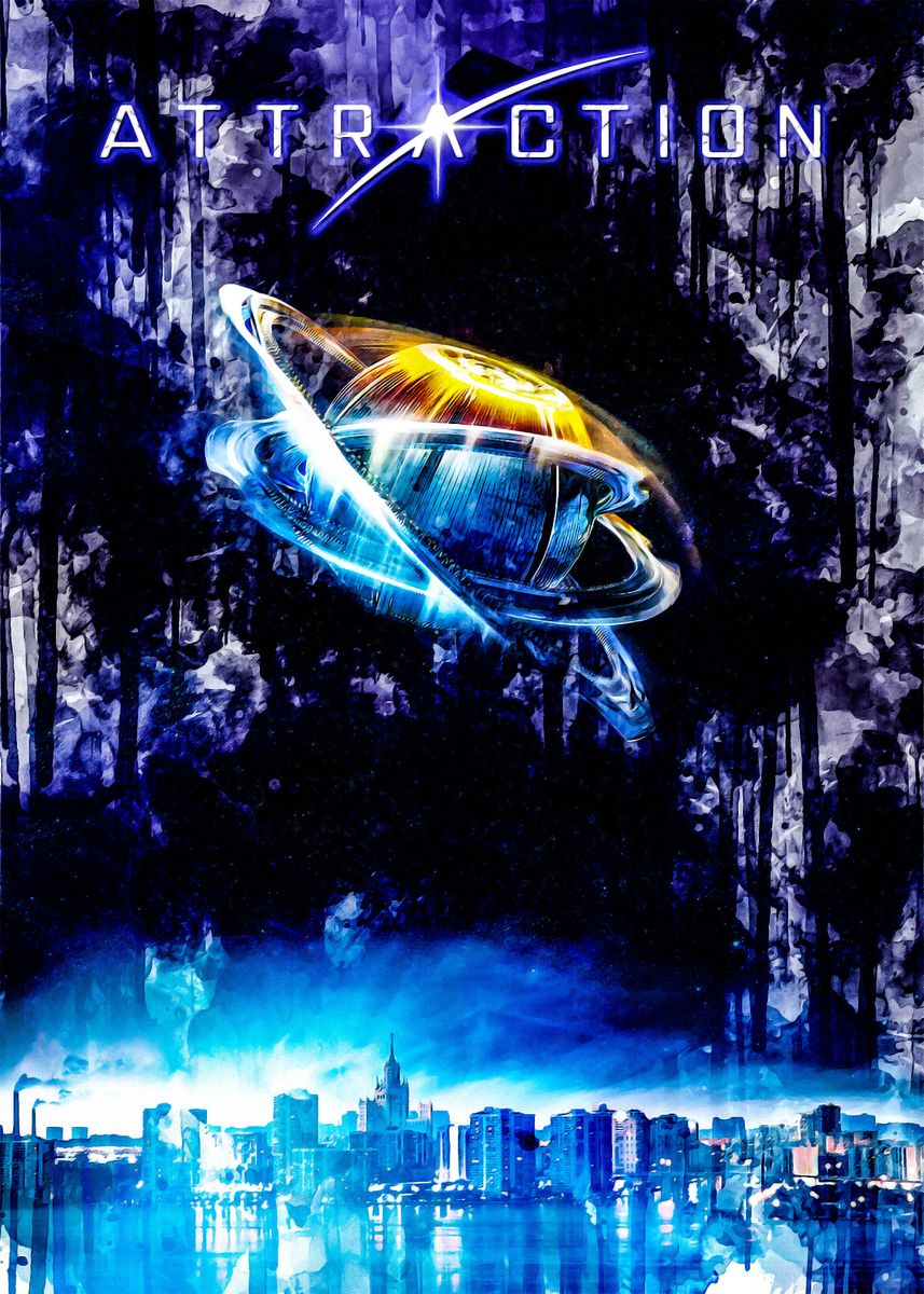 'Attraction 2' Poster, picture, metal print, paint by Jeffery Anabelle ...