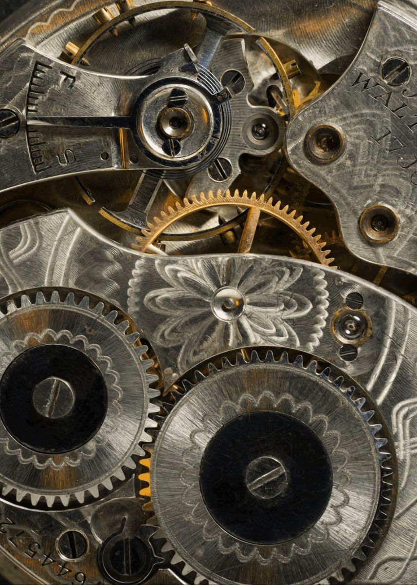 'Clock Internals' Poster by Josh B | Displate