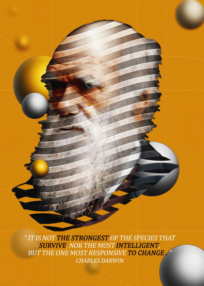 'Charles Darwin' Poster by The Poster | Displate