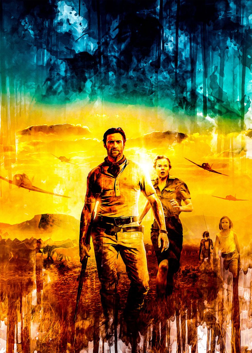 'Australia 1' Poster, picture, metal print, paint by Kaye Luca | Displate