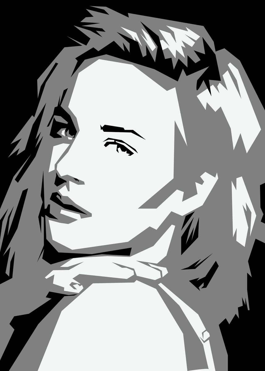 'Anne Marie' Poster by Barnawi Madjiani Thahir | Displate