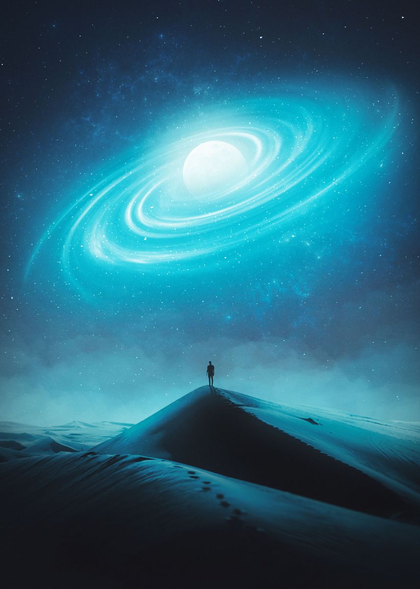 'Magical cosmos' Poster, picture, metal print, paint by Edgars Zunda ...