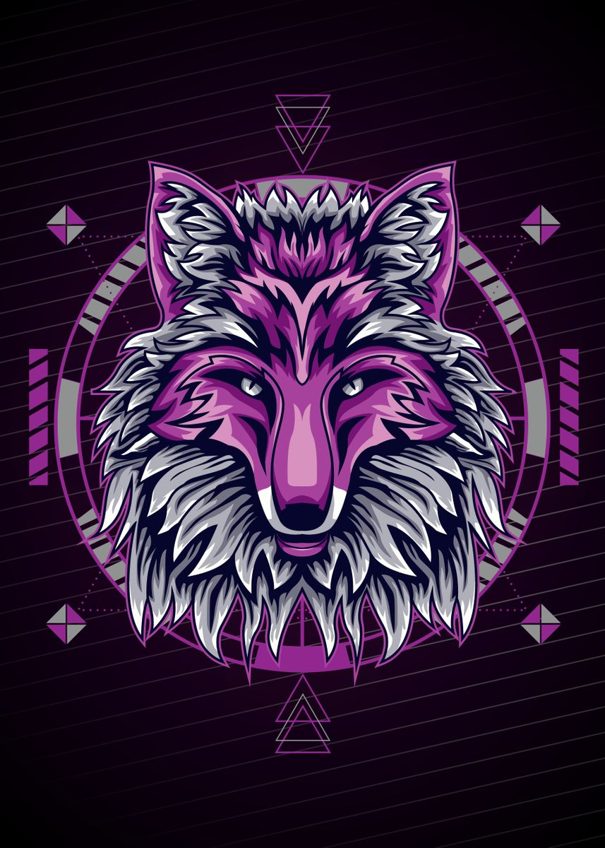 ' FOX DANGEROUS' Poster, picture, metal print, paint by arif purnomo ...