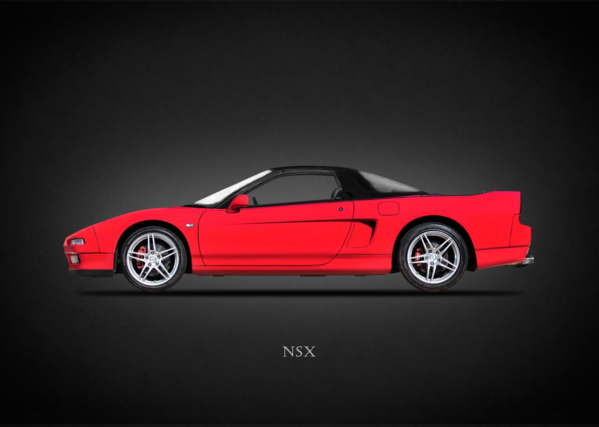 'The NSX Coupe' Poster by RogueDesign | Displate