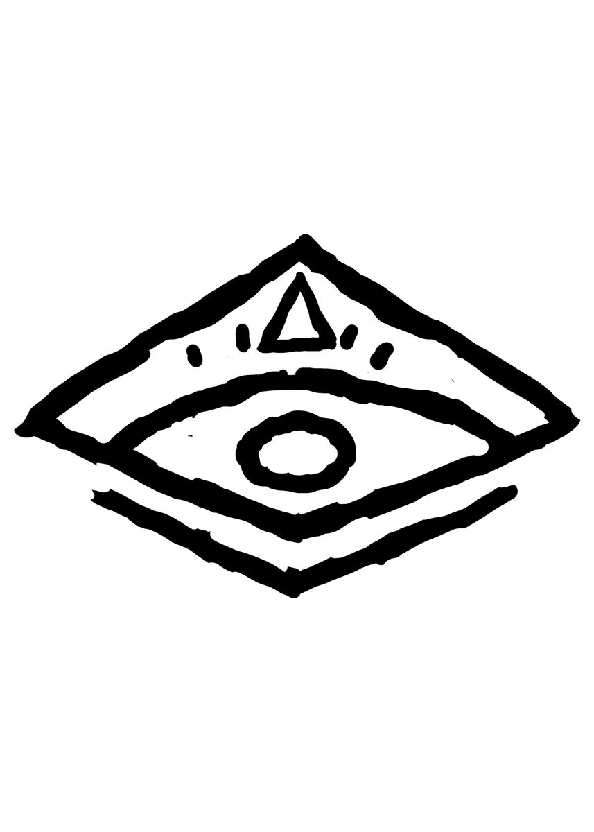 'Eye symbols collection6' Poster, picture, metal print, paint by design ...