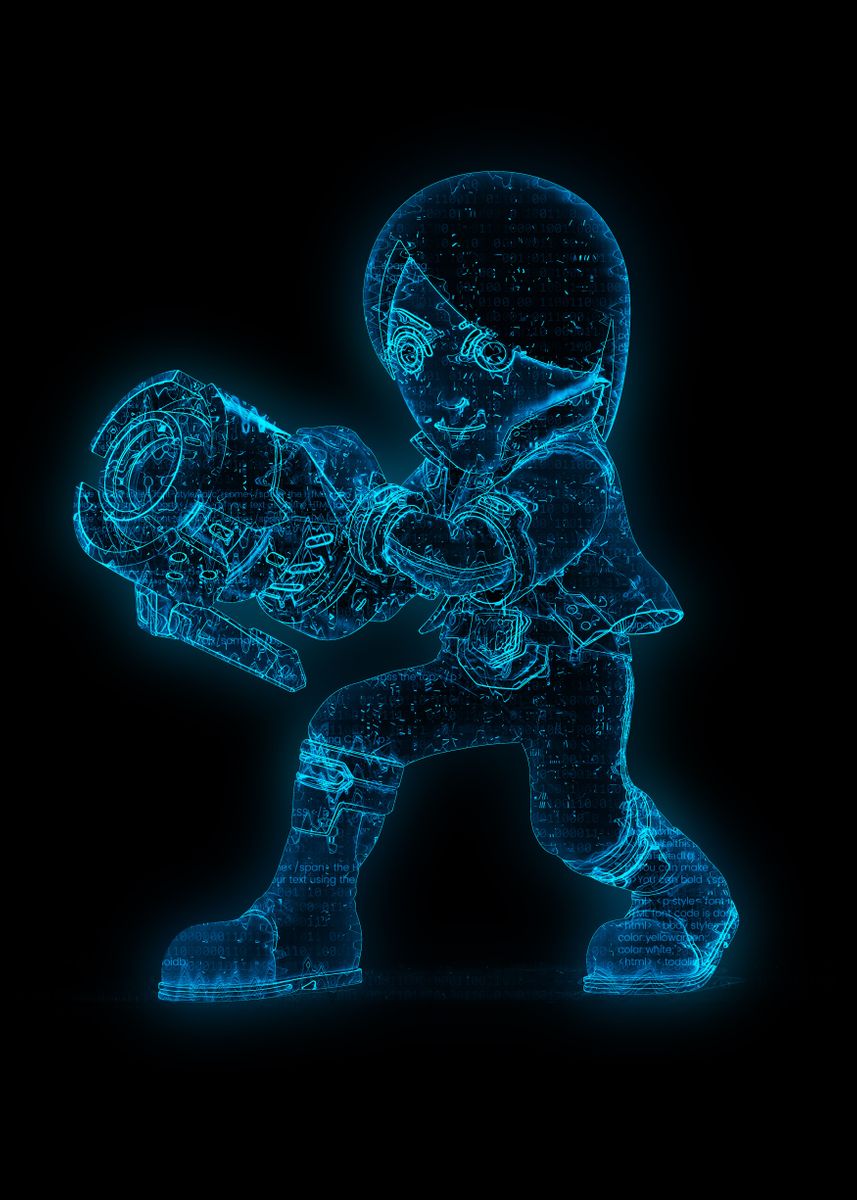 'Wii Gunner ' Poster, picture, metal print, paint by Black Iris | Displate