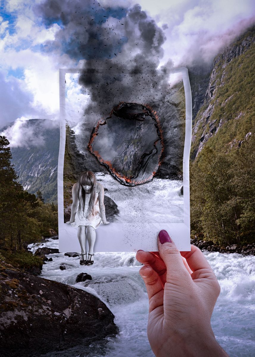 'Infinite world' Poster, picture, metal print, paint by Hello scott ...