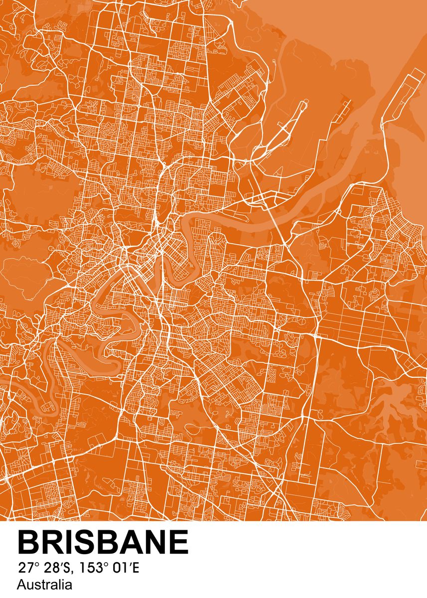 'british color city map' Poster, picture, metal print, paint by Project ...