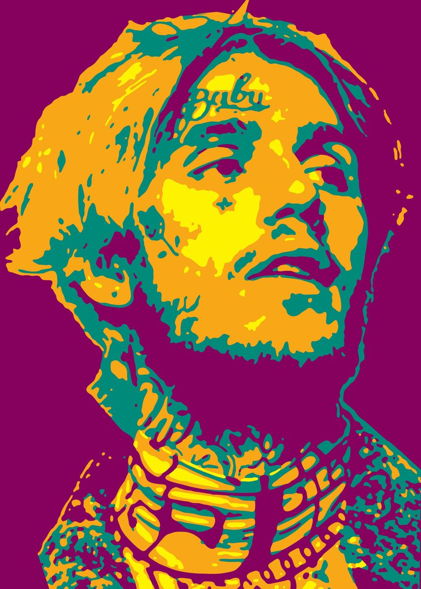 'Lil Peep v3' Poster by taurungka Graphic Design | Displate