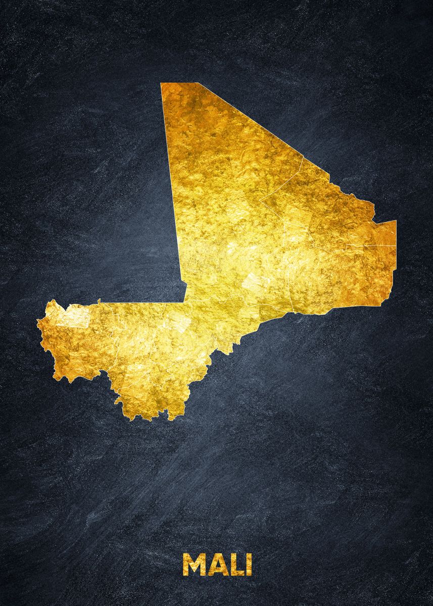 'Mali Bamako' Poster, picture, metal print, paint by SplashDesign ...