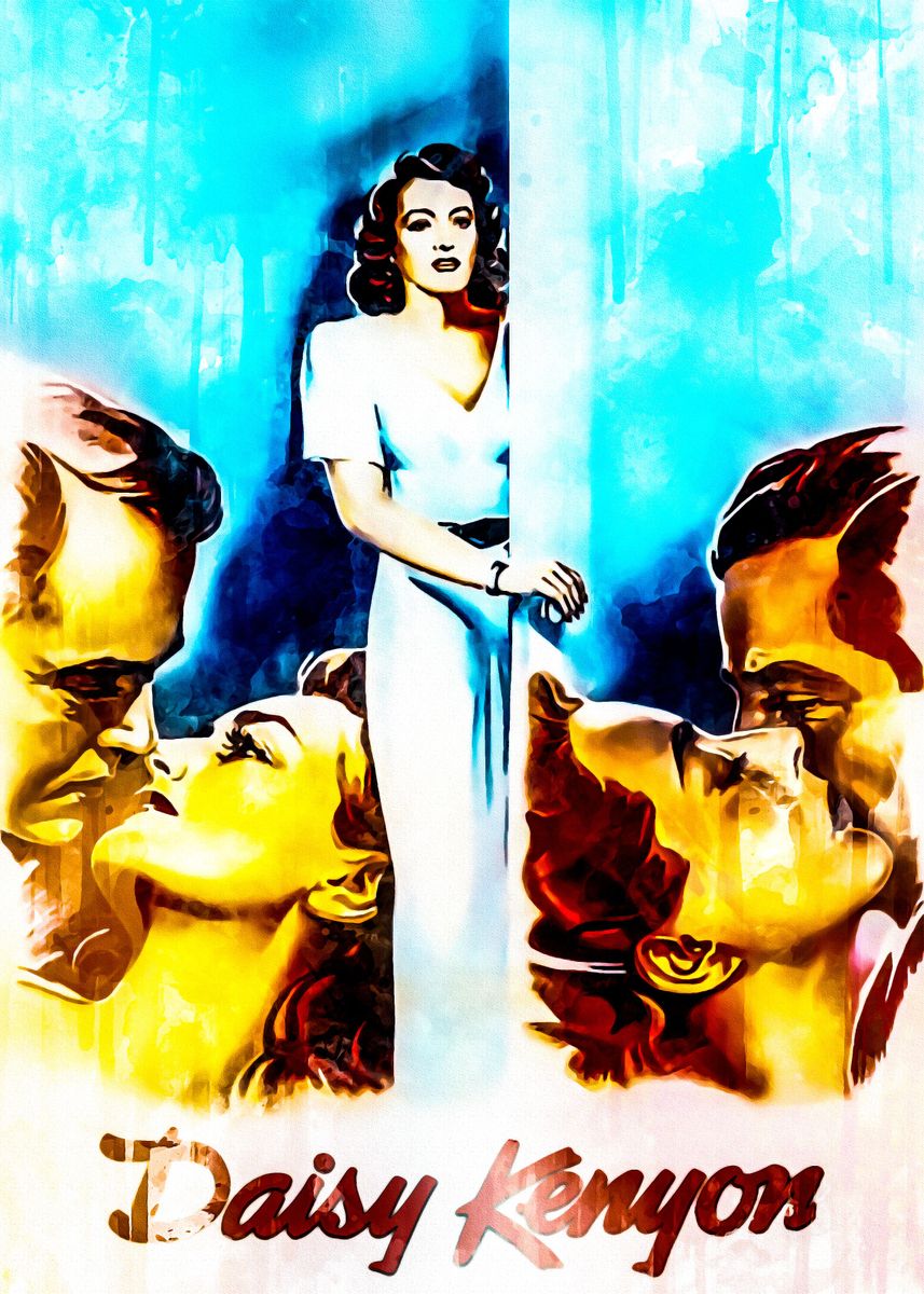 'Daisy Kenyon 1' Poster, picture, metal print, paint by Kaye Luca ...