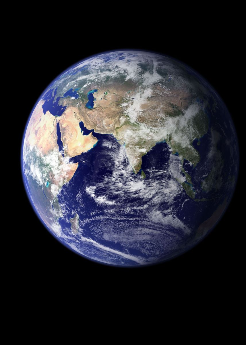 'Earth poster' Poster, picture, metal print, paint by ArtGallery | Displate