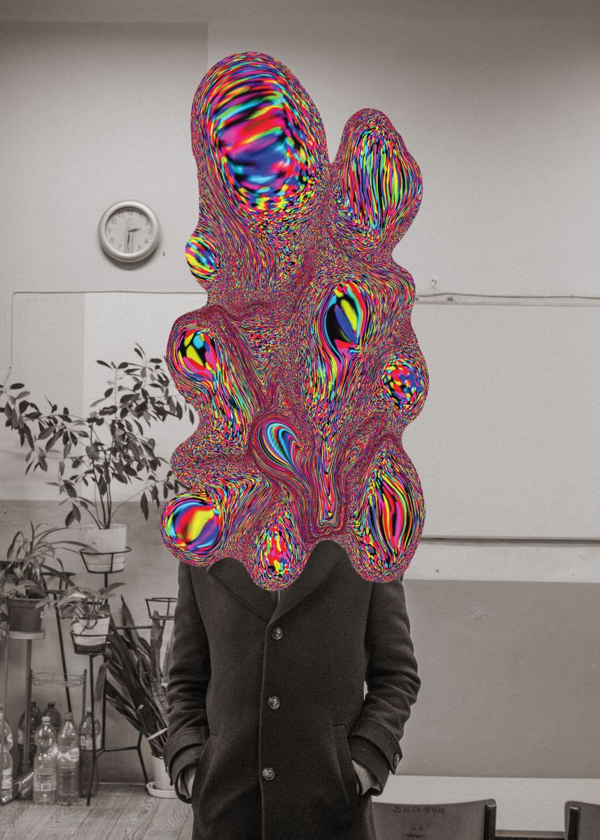 ' Disintegration' Poster, picture, metal print, paint by Aleksiey ...