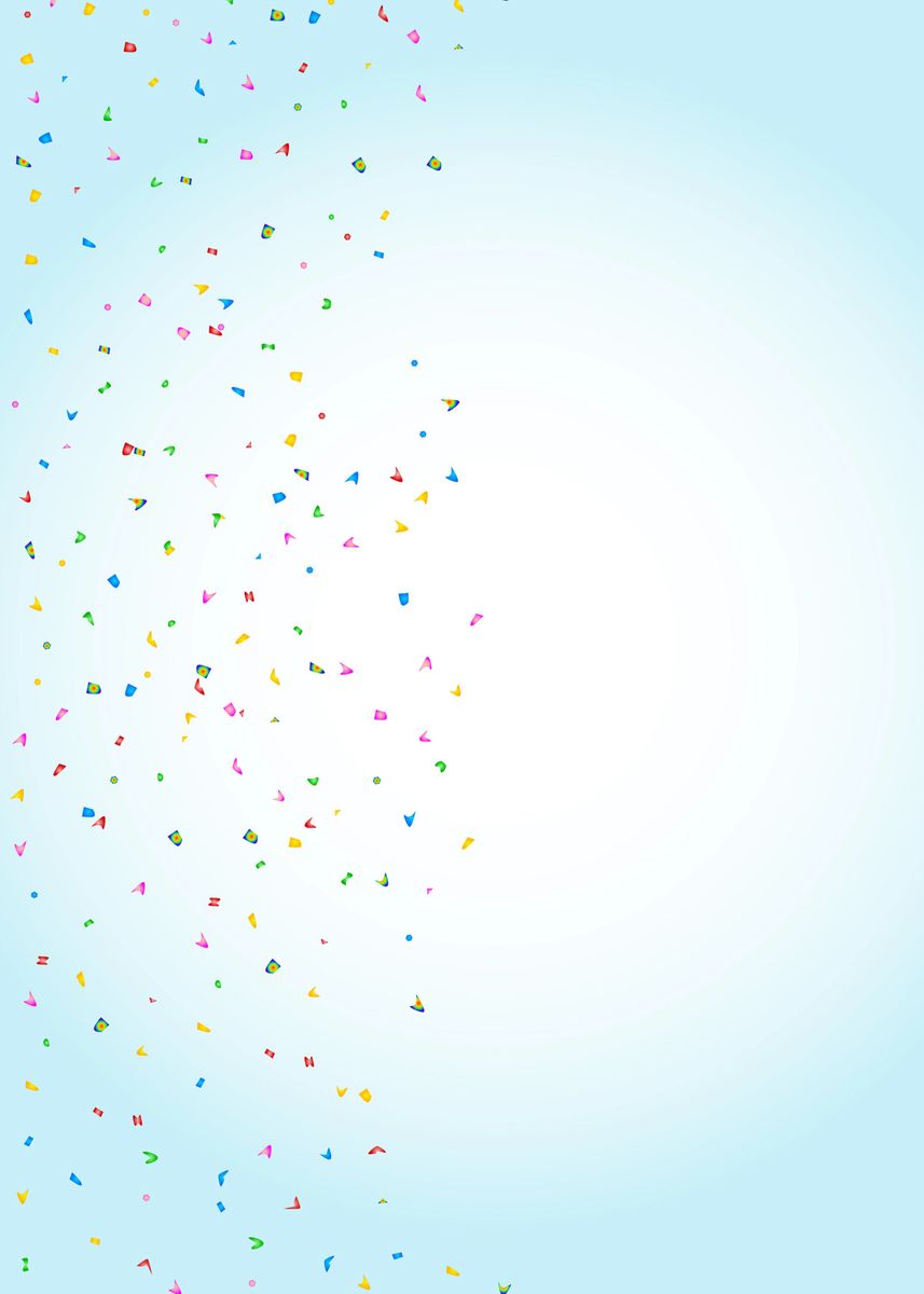 'Confetti' Poster, picture, metal print, paint by HomeStead Digital ...