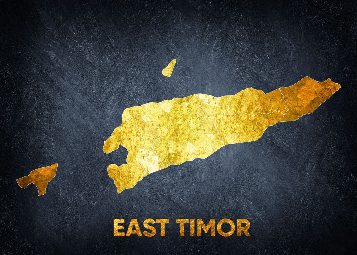 'east timor Dili' Poster by SplashDesign | Displate