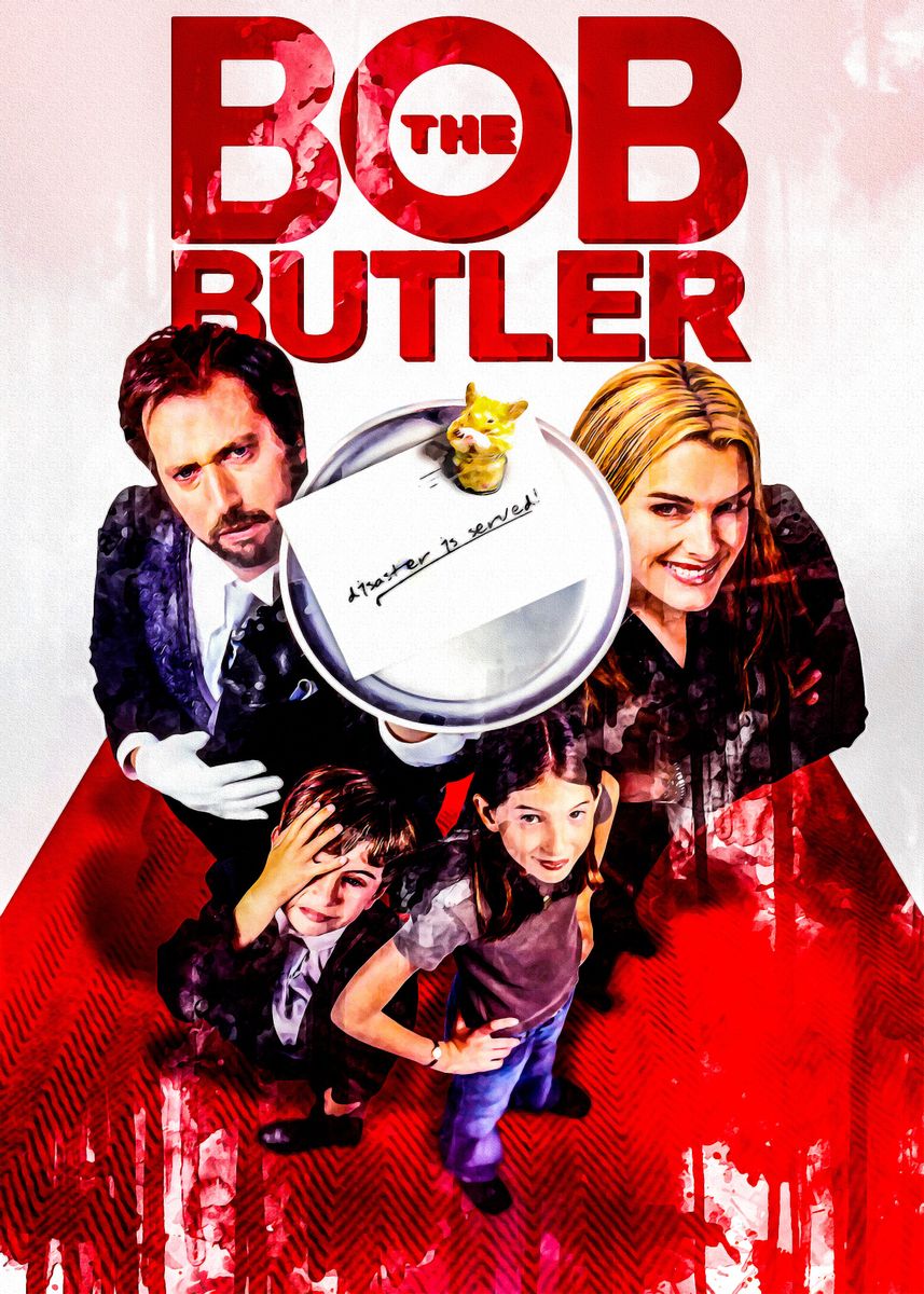'Bob The Butler' Poster, picture, metal print, paint by Jeffery ...