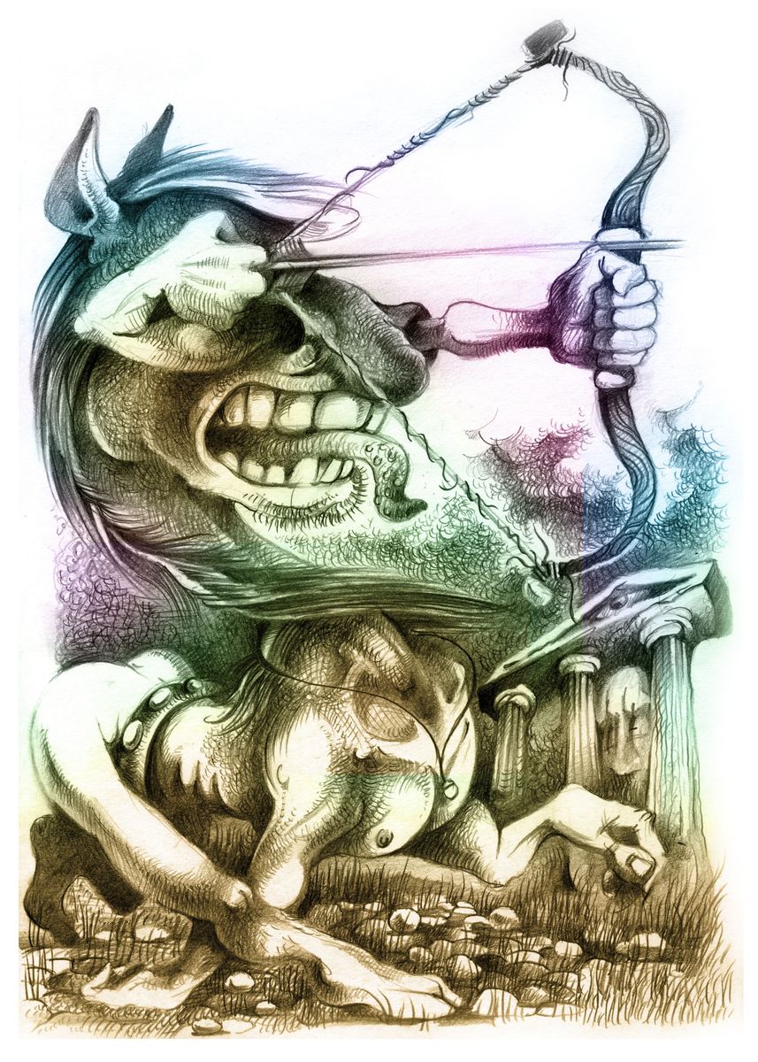 'myths' Poster by eR De | Displate