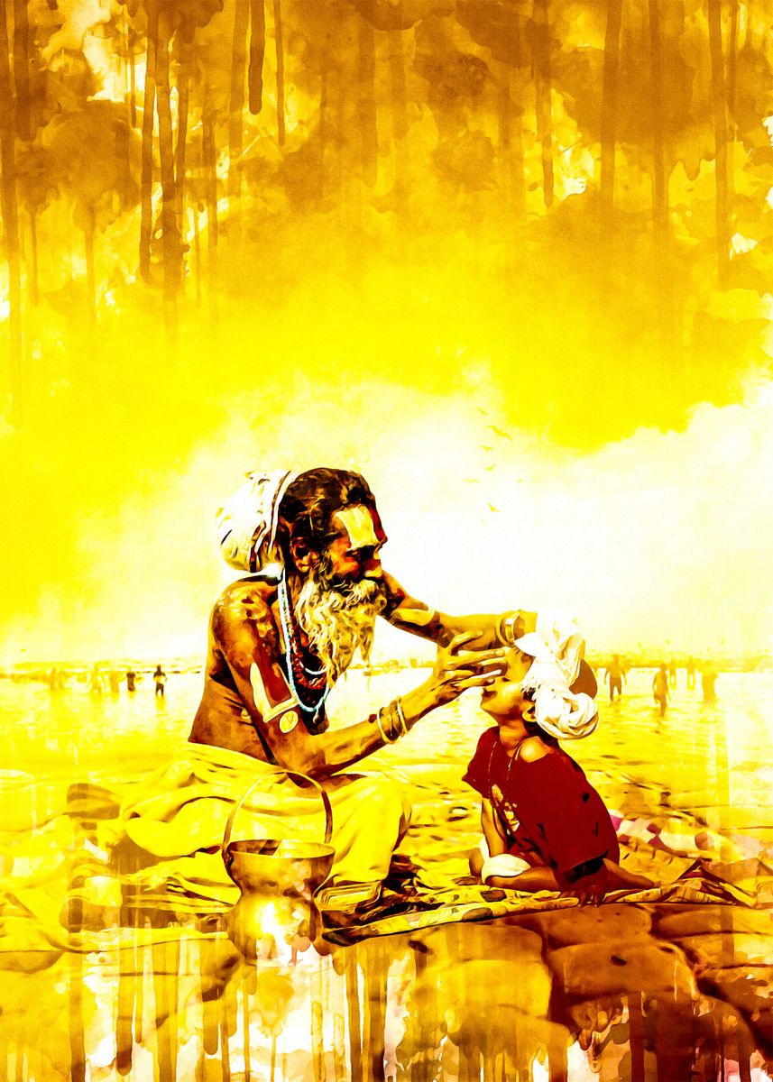 'Faith Connections 1' Poster by Kaye Luca | Displate