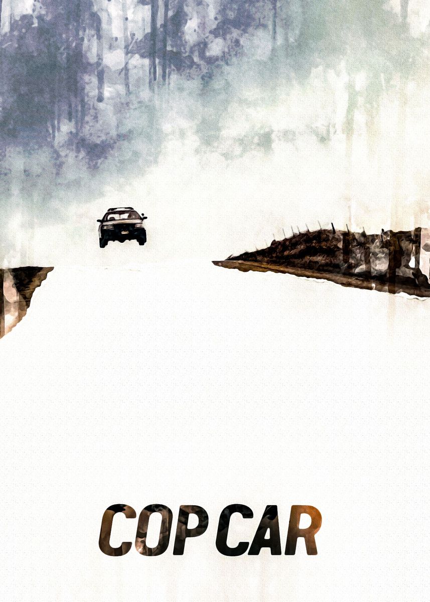 'Cop Car' Poster by Jeffery Anabelle | Displate