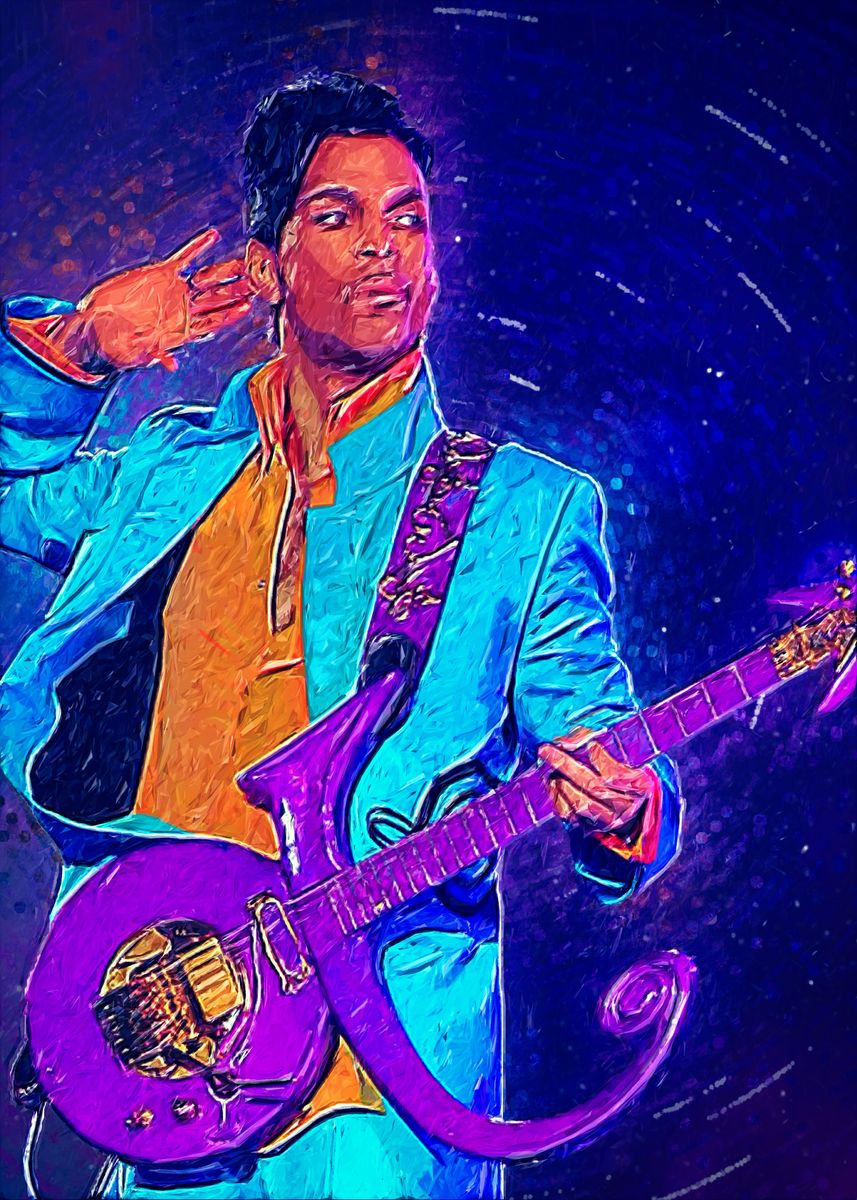 'Prince' Poster, picture, metal print, paint by Masahiro Art | Displate