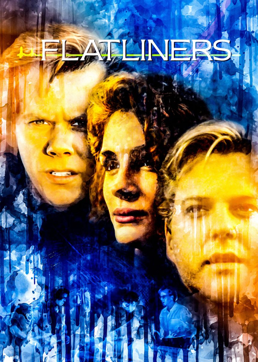 'Flatliners 2 2' Poster, picture, metal print, paint by Kaye Luca ...